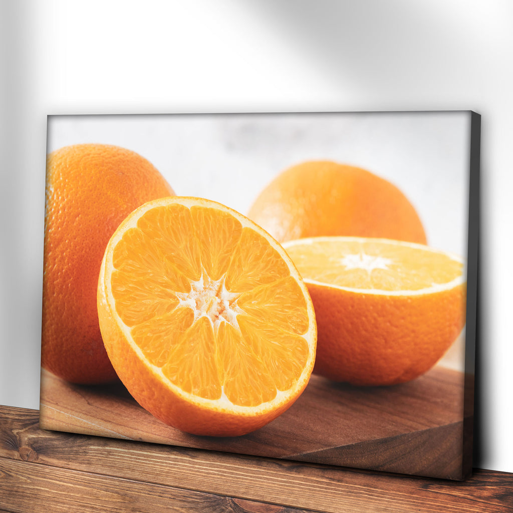Hang Some Orange Wall Art to Spruce Up Your Room | Tailored Canvases ...