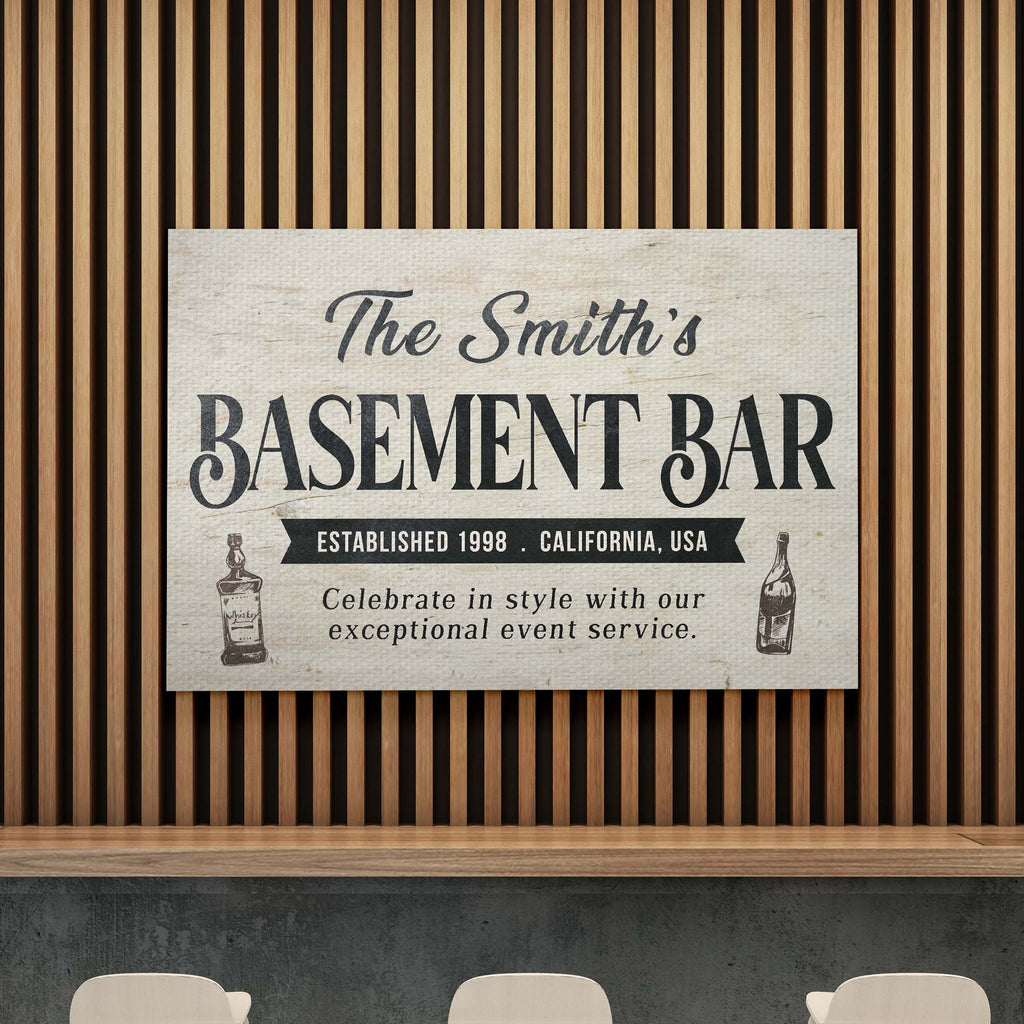 Cheers to Style: Discover the Perfect Basement Bar Signs for Your Home ...