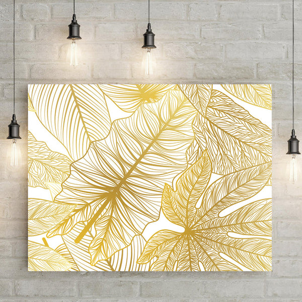 The Midas Touch: Decorating Tips for Tailored Canvases' Gold Wall Art ...