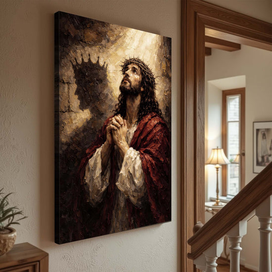 The True King Faith Wall Art | Tailored Canvases