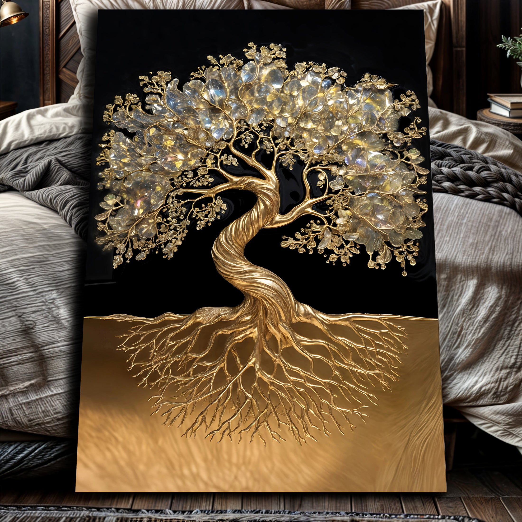 3D Minimalist Tree of Life Wall Art | Tailored Canvases