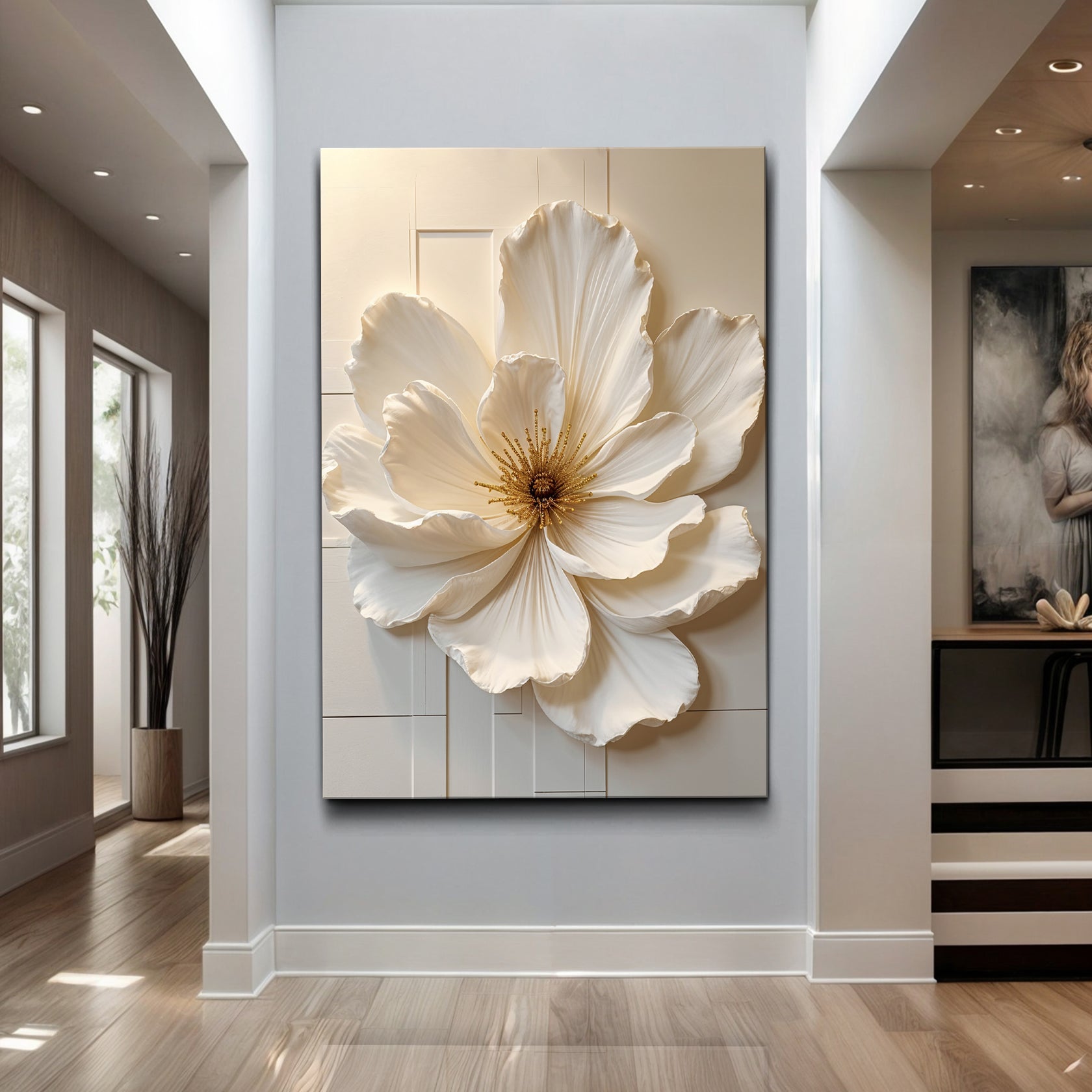 Modern Bloom Essence Wall Art | Tailored Canvases