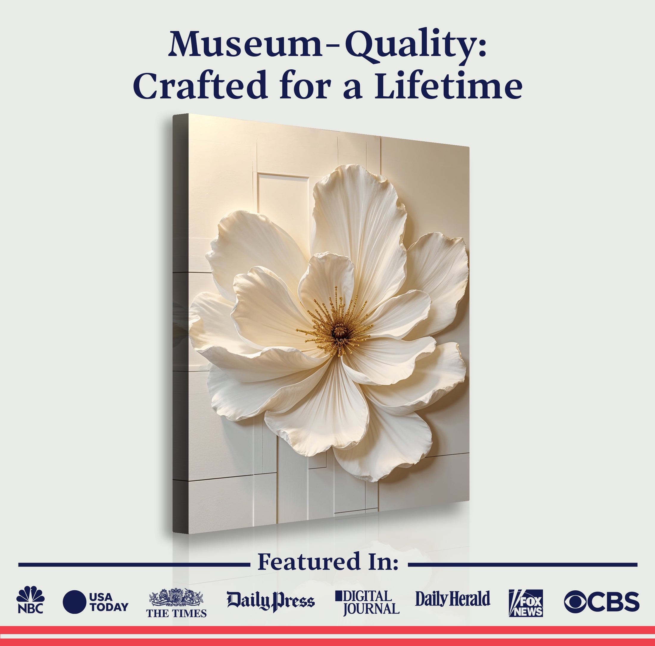 Modern Bloom Essence Wall Art | Tailored Canvases