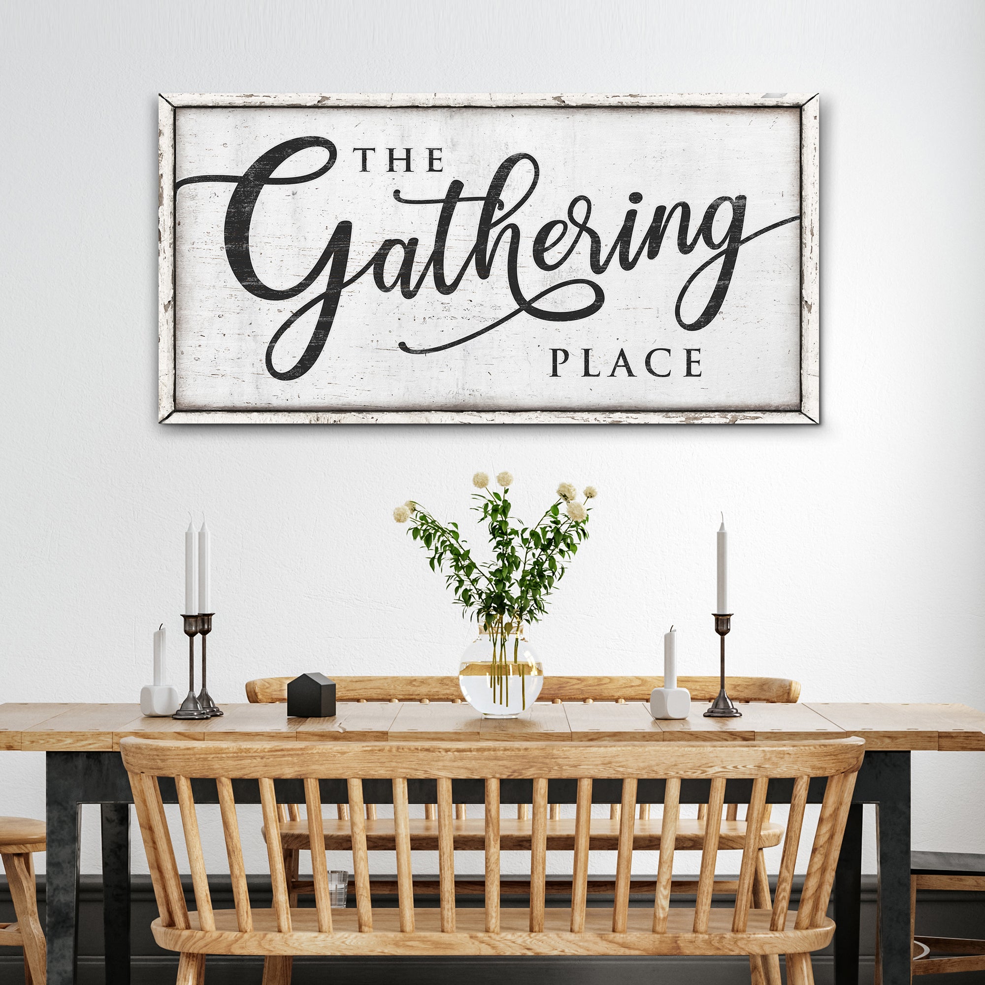 The Gathering Place Sign II | Tailored Canvases