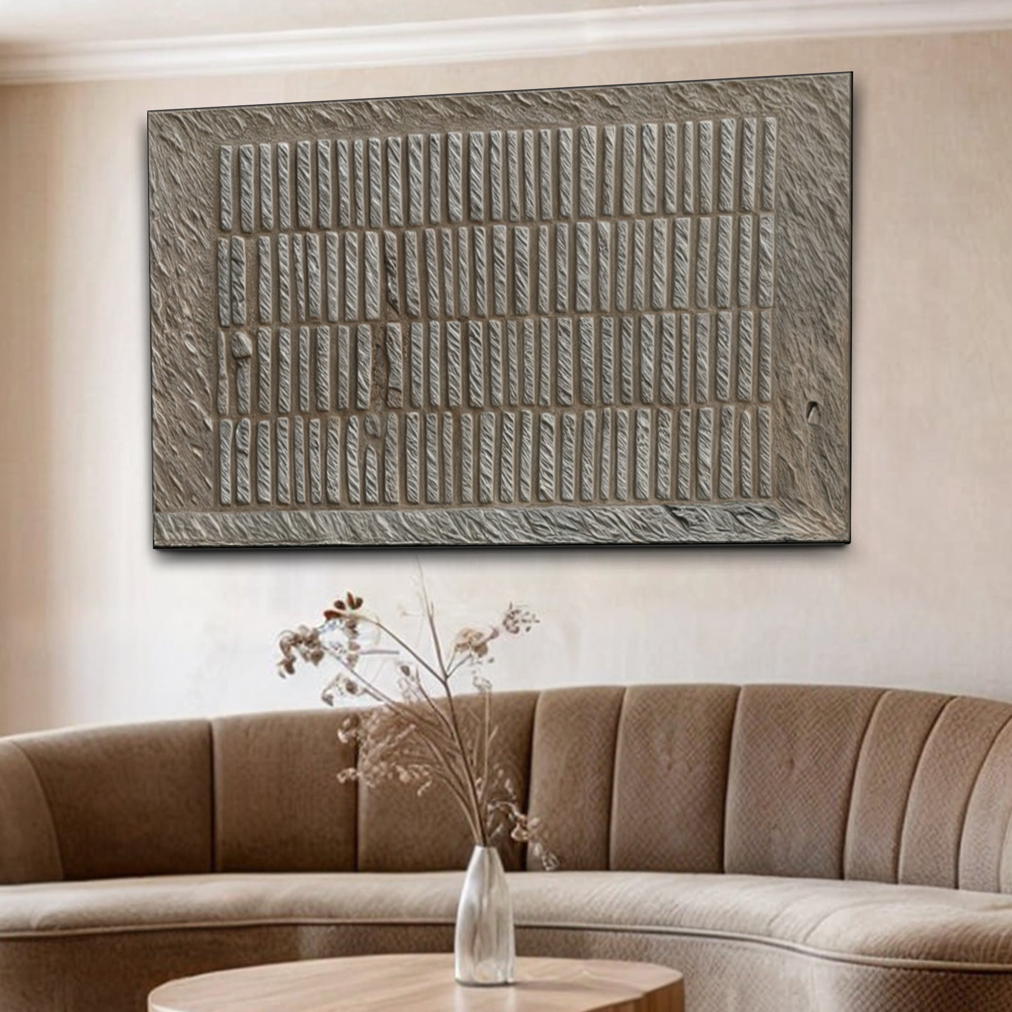 Modern Stone Pattern Wall Art | Tailored Canvases