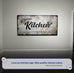 Family Kitchen Sign Personalized Canvas Wall Art – Tailored Canvases