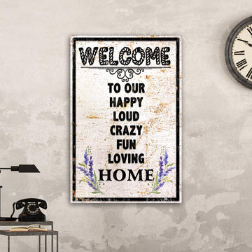 Funny Home Signs - Wall Art, Canvas Prints & Wall Decor | Tailored Canvases