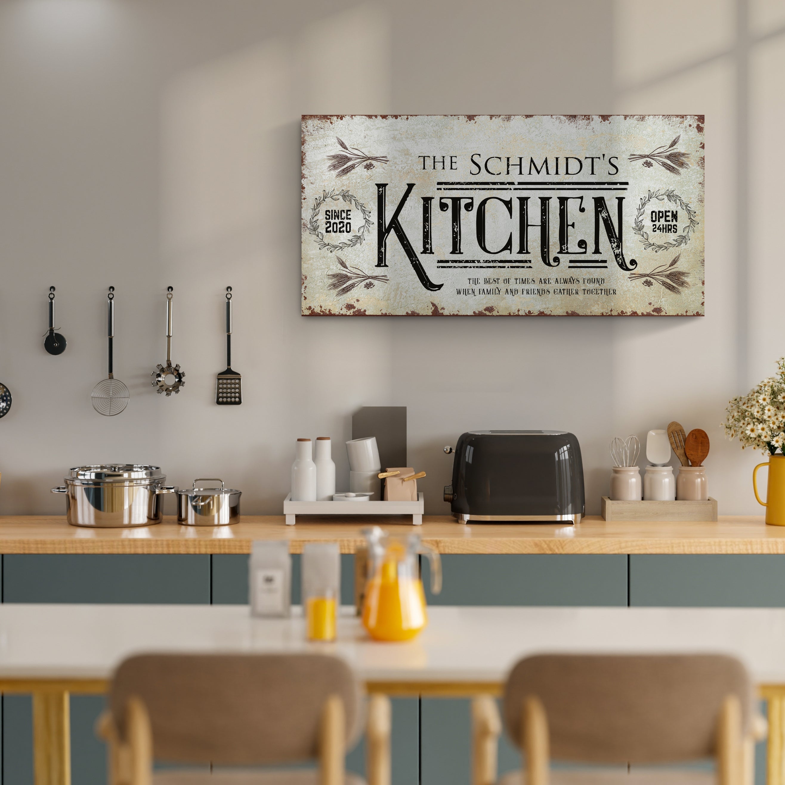 Kitchen Signs: Decorative & Modern | Tailored Canvases