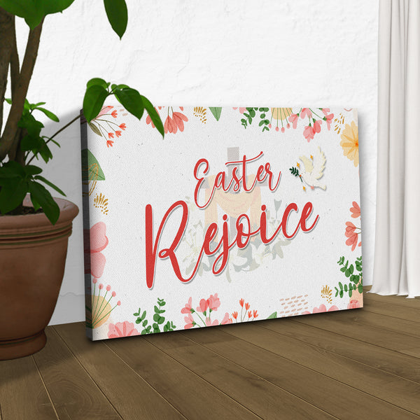 Easter Rejoice Sign - Tailored Canvases